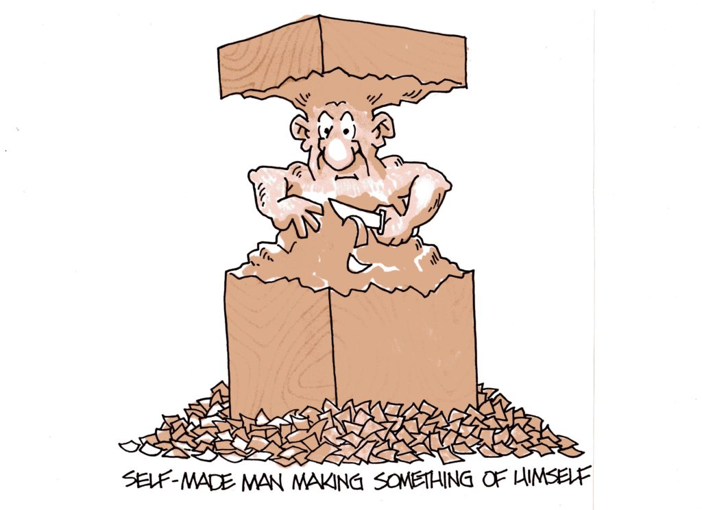 Self-made - Ray Andrews' Cartoons