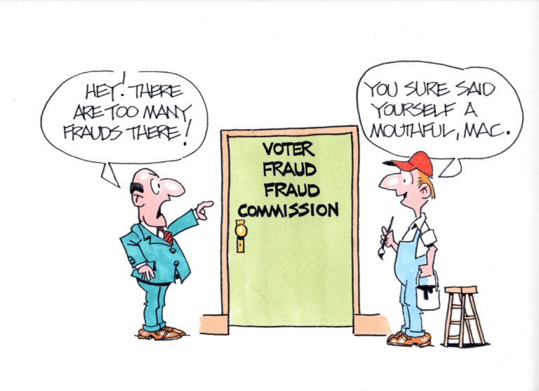 Double Fraud - Ray Andrews' Cartoons